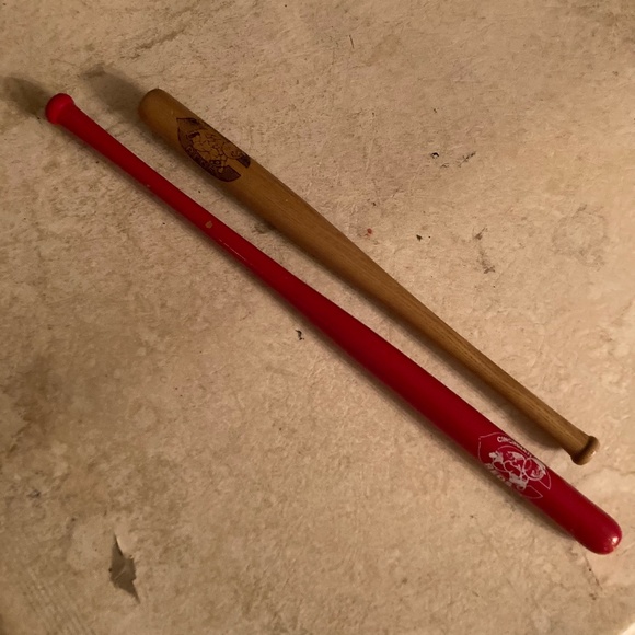Other | Two Cincinnati Reds Collectable Souvenir Mini Bats | Poshmark